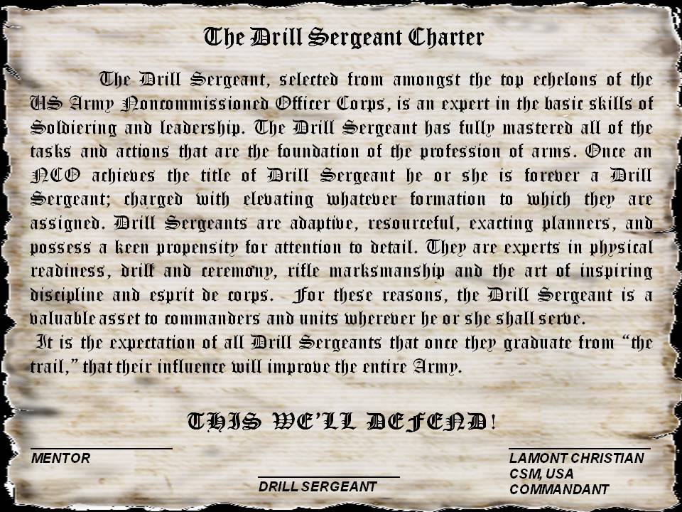 An Overview of the US Army Drill Sergeant – Boot Camp & Military ...