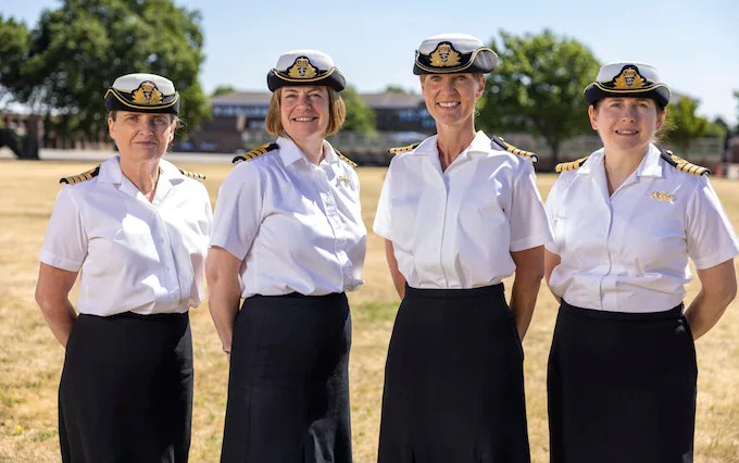 All Four Major RN Naval Training Establishments now have Female ...